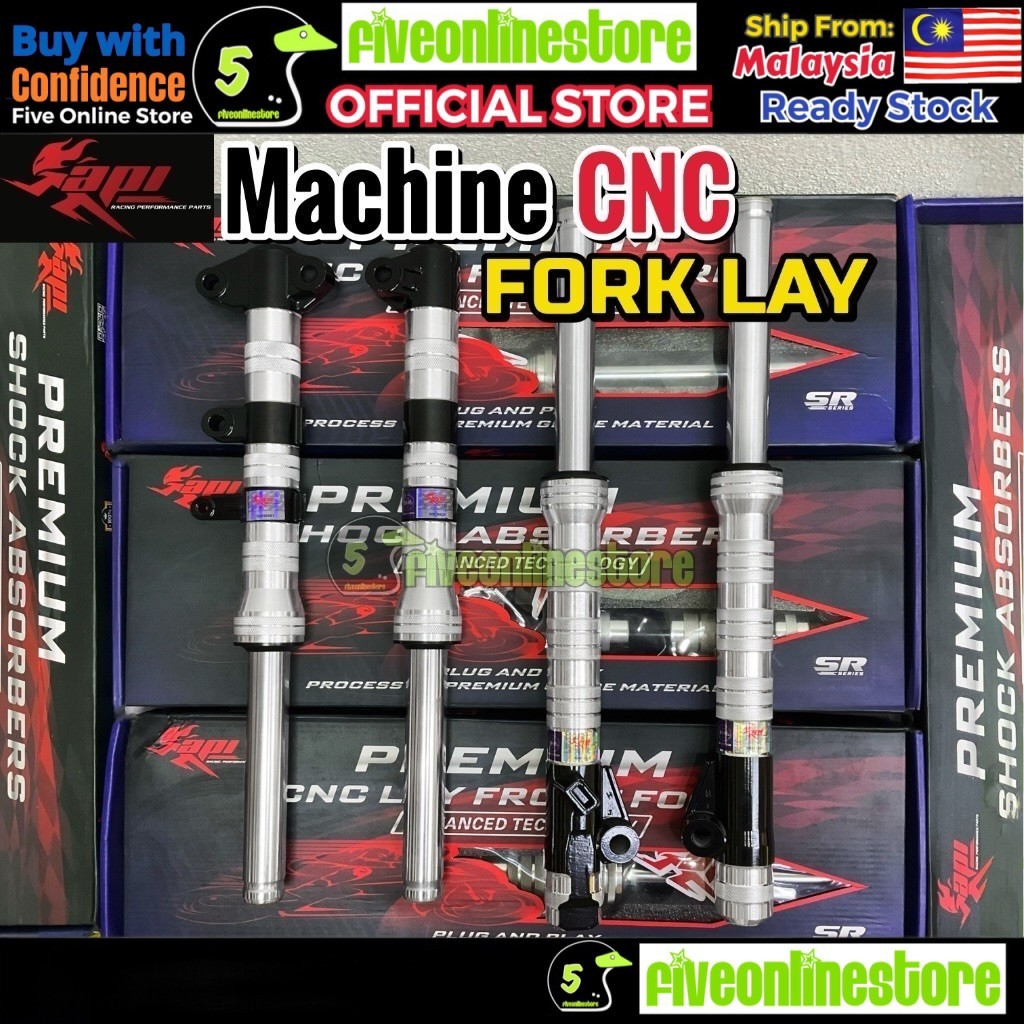 API Original Heavy Duty Machine CNC Fork Lay 125z 125zr Y15ZR LC135 EX5 Dream WAVE100 W125s ...