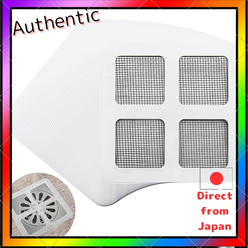 Disposable Drain Covers and Hair Catcher - 50 Pack, 10cm Diameter for ...