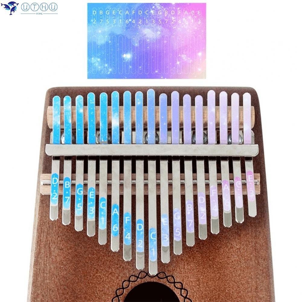 Kalimba Sticker Kalimba Learner PVC Parts Scale Thumb Piano Tools ...