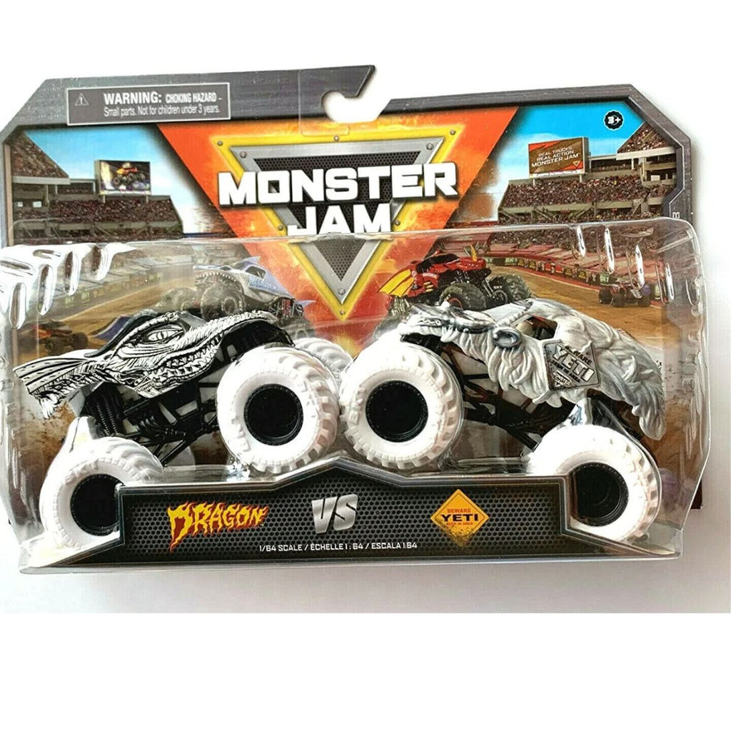 Monster Jam 1:64 2 Packs Double Down Showdown Assorted | Shopee Malaysia