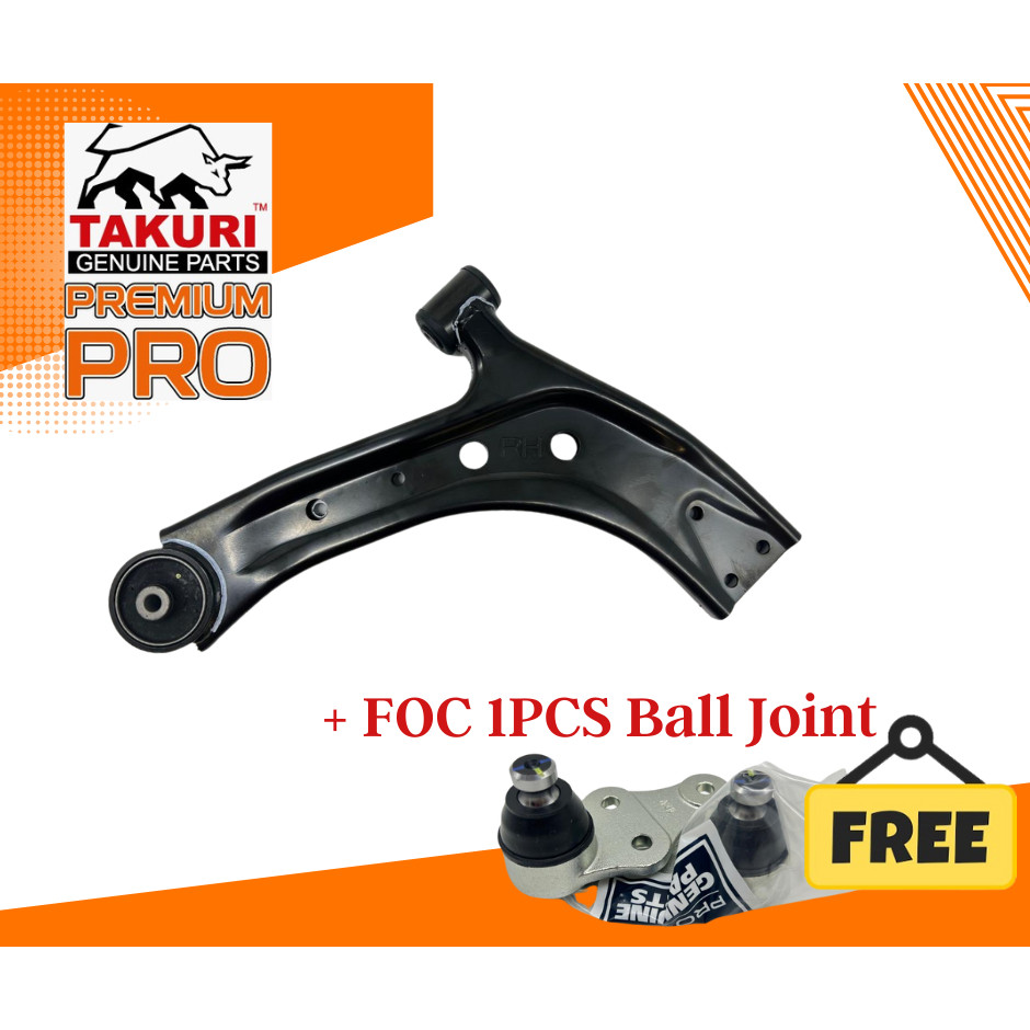 Takuri Premium Pro Lower Arm Proton Exora Preve 1:1 OE Specification ...