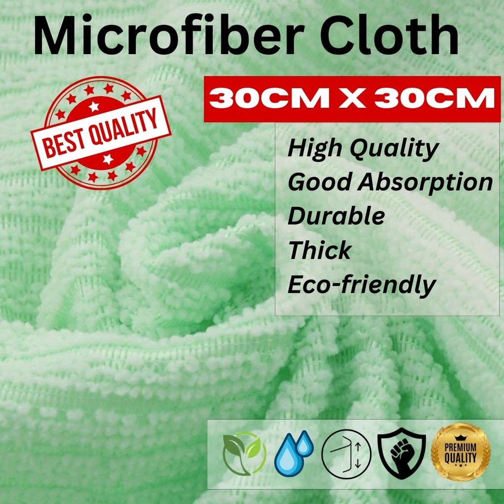 Tuala Mikrofiber Pelbagai Fungsi untuk Dapur – Kain Lap Pinggan, Lap ...