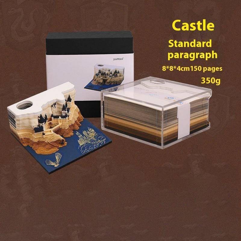 [Limited Time Discount Sale] Harpotley 3D Three-Dimensional Note Paper ...