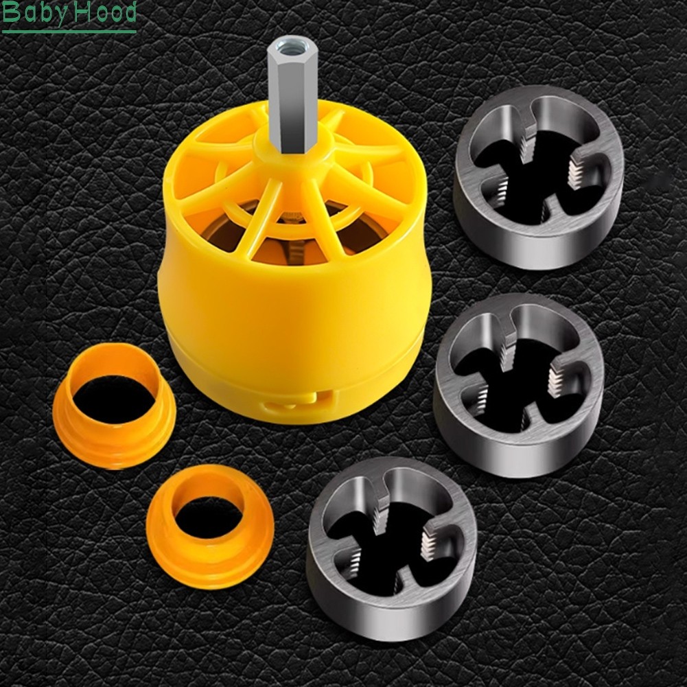 PVC Pipe Threader Kit with 1/2In 3/4 In 1 Inch Dies Pipe Threader Pipe ...