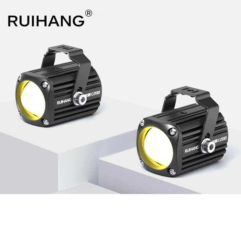 Ruihang C200 60W Motorcycle LED Spotlight Concealed Special Spotlight ...