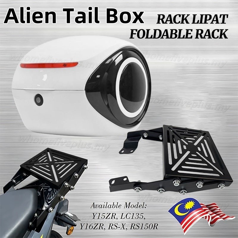 COMBO SET! Monorack + Top Box Foldable Adjustable Heavy Duty Top Rack ...