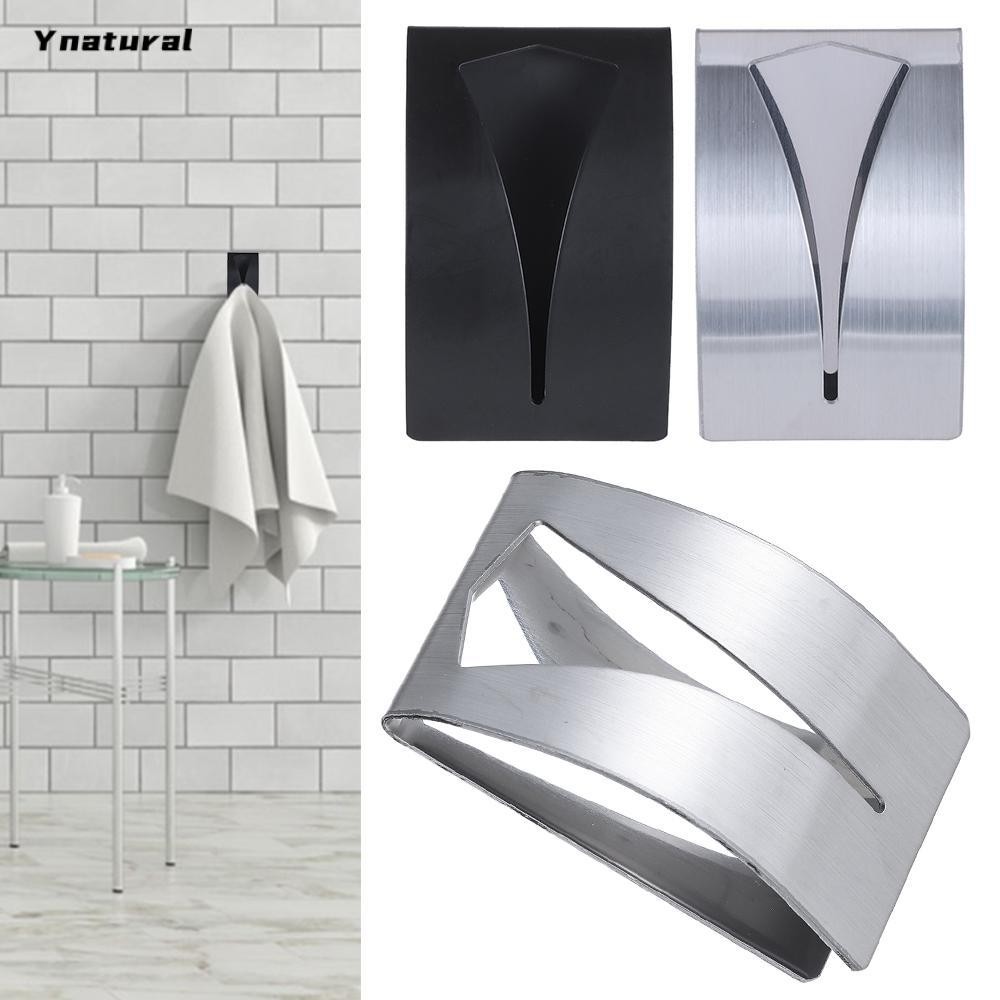 YNATURAL Wall Towel Hangers, Organizer Stainless Steel Self Adhesive ...