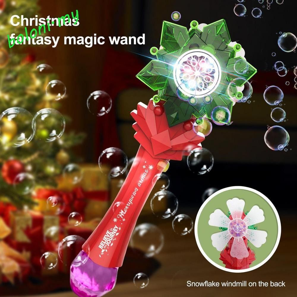 [COD] Christmas Electric Bubble|Bubble Wand Christmas Santa Electric ...