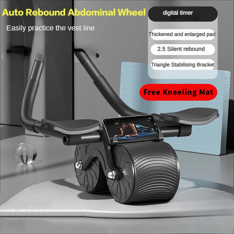 Abdominal Roller Automatic Rebounder Abdominal Muscle Exerciser for Men ...