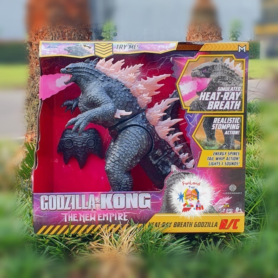 Godzilla x Kong The New Empire RC Heat Ray Breath Godzilla | Shopee ...