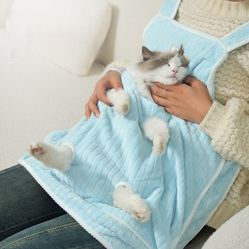Cat Clothes Cat Clothes Cat Clothes Cat Bib Overalls Anti-Pets Can Hold ...
