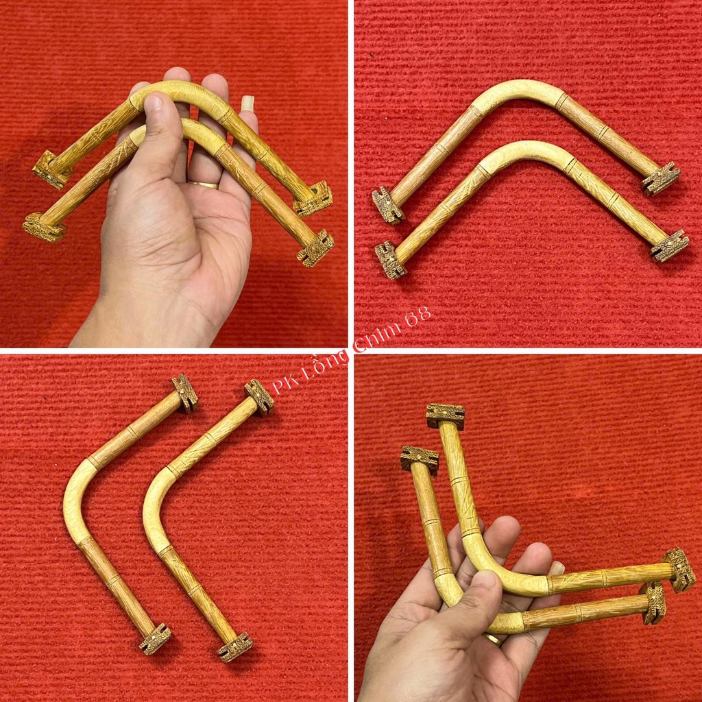 Square bamboo corner bridge with ears - Old bamboo corner bridge for ...