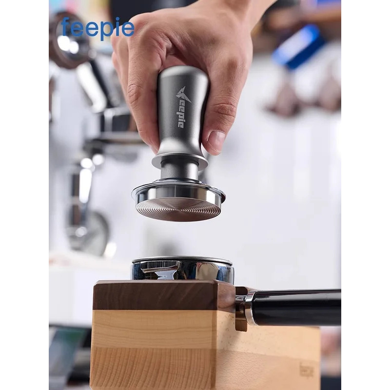 FEEPIE Espresso Tamper 30LB Constant Pressure Balanced Coffee Tamper ...