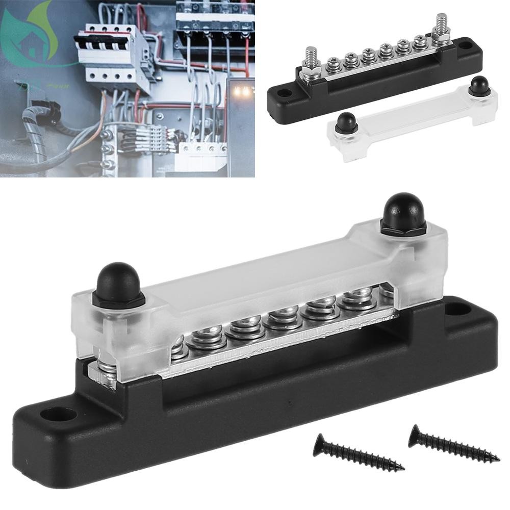 Terminal Bus Bar 6 Way Weather Resistant Insulated Power Distribution ...