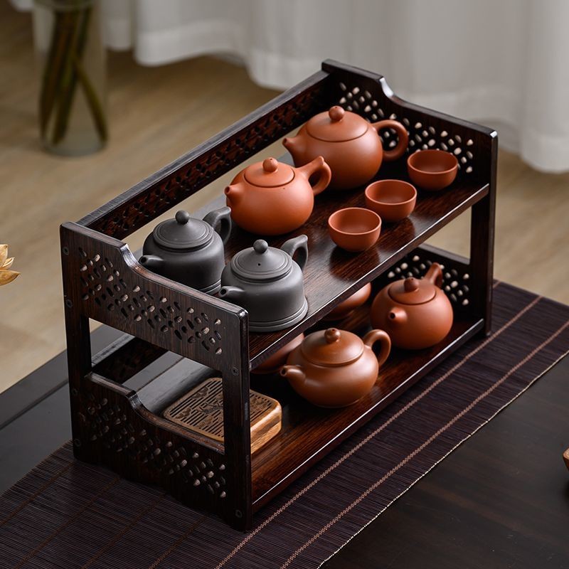 Chinese Desktop Bogu Rack Small Cup Rack Tea Tea Ware Storage Rack ...