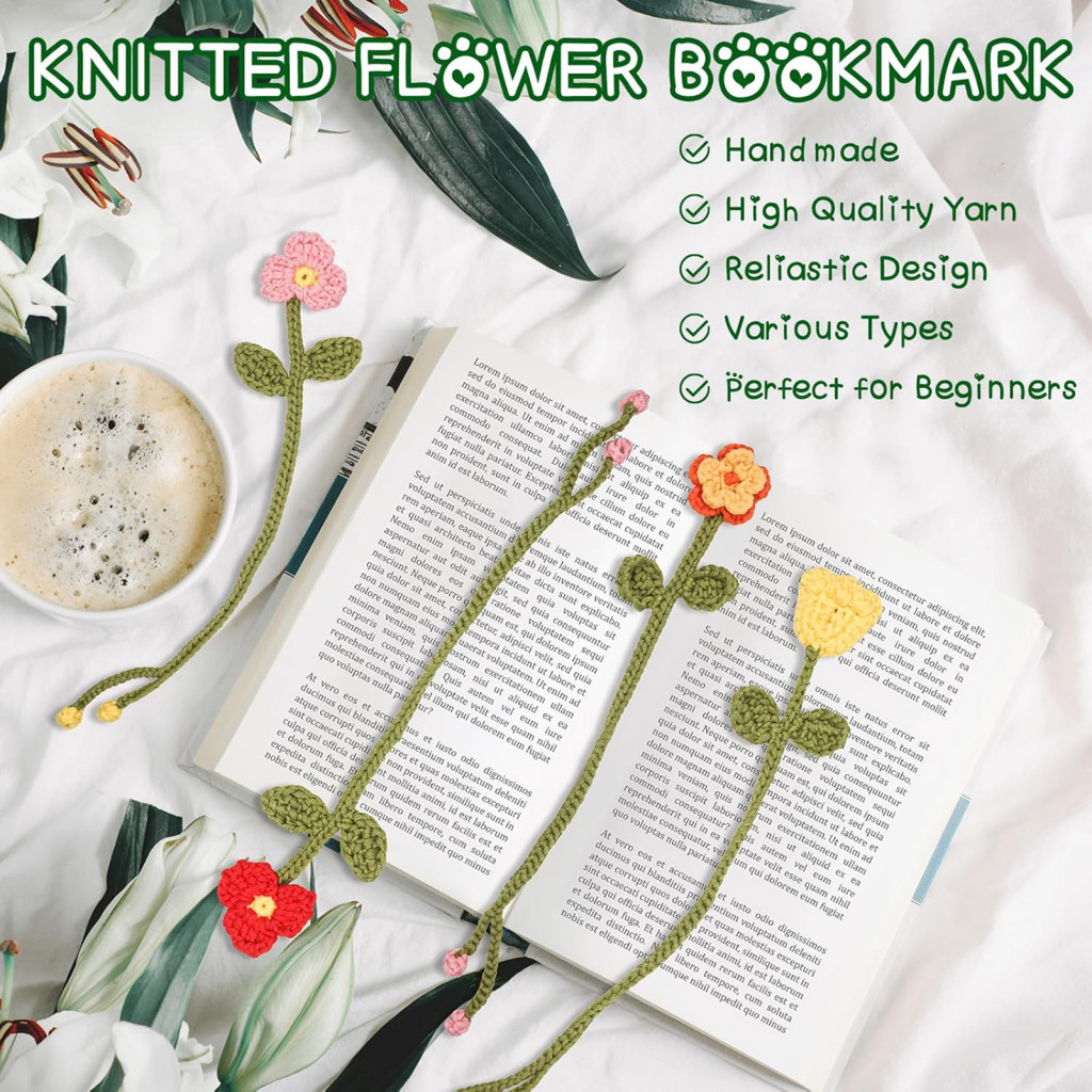 Diy Crochet Bookmarks Diy Crochet Project Diy Crochet Kit for Beginners ...