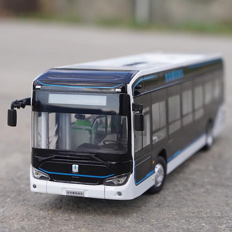 Original Geely Star Bus Model 1:43 C12E Pure Electric 12 meter City Bus ...