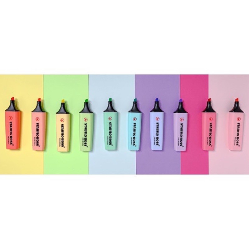 【READY STOCK】Stabilo Boss Stabilo Highlighter Highlight Pen | Shopee ...