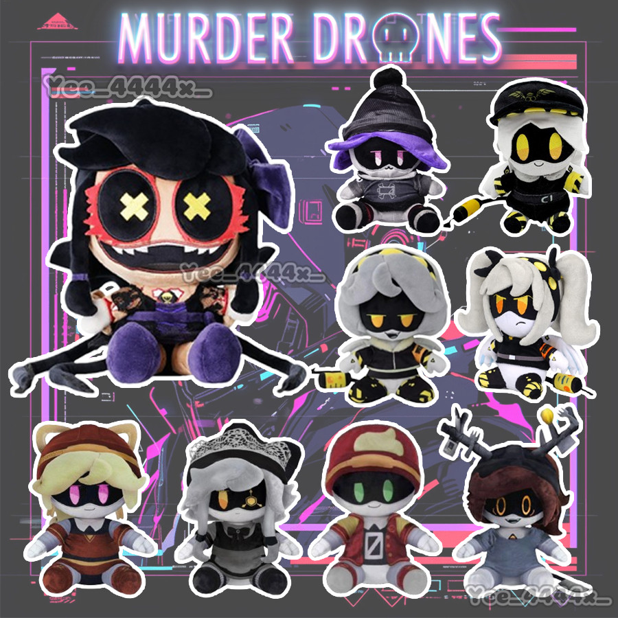 Anime Peripherals Murder Drones Plush Toy Cartoon UZI/J/V/Cyn Plush ...
