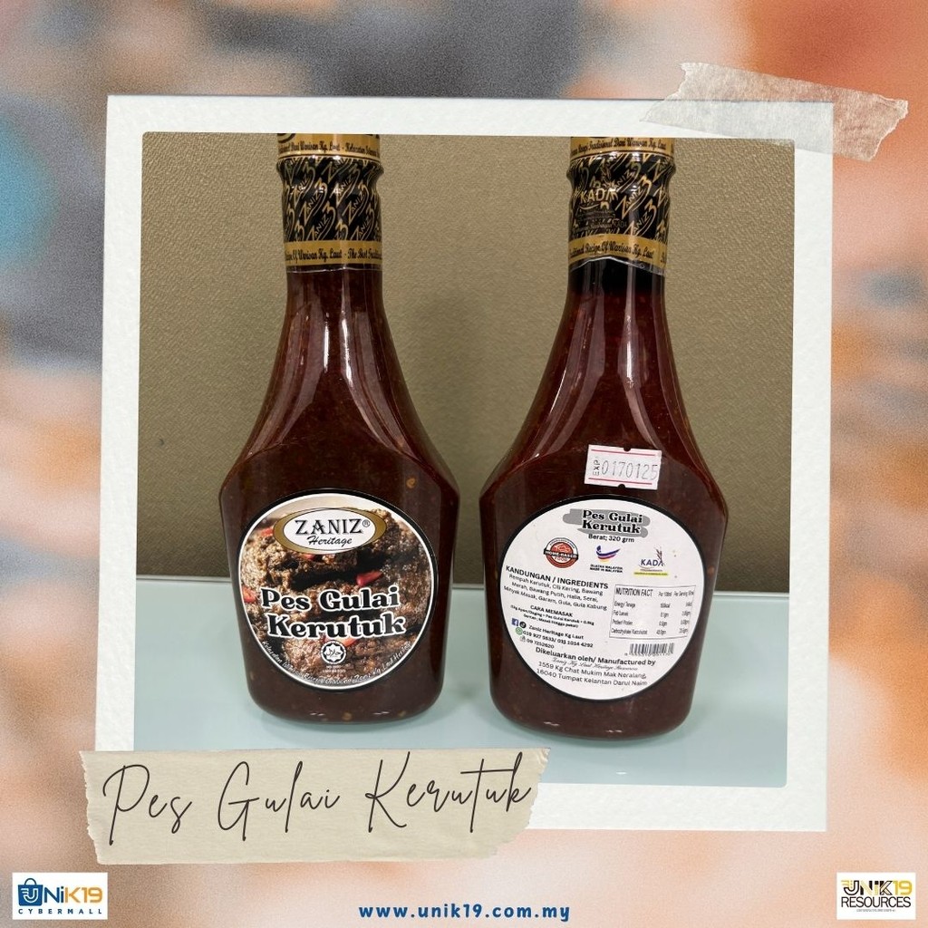 PES GULAI KERUTUK ZANIZ HERITAGE | Shopee Malaysia