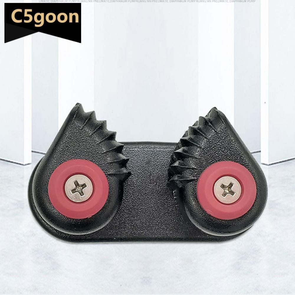 C5GOON 2 Row Ball Bearing Cam Clamp Cleat Pilates Equipment Pulley Rope ...