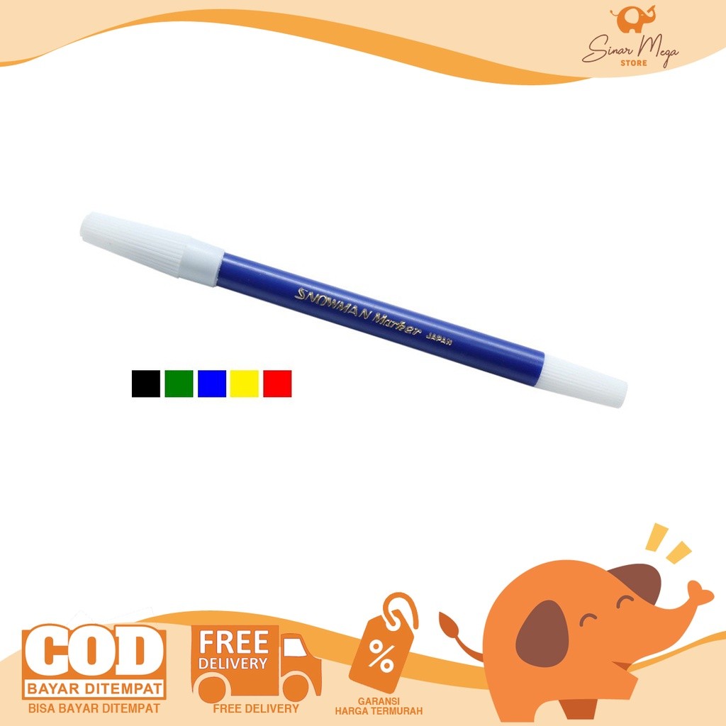 Snowman PW-1A Small Markers /Snowman Color Markers (Unit) | Shopee Malaysia