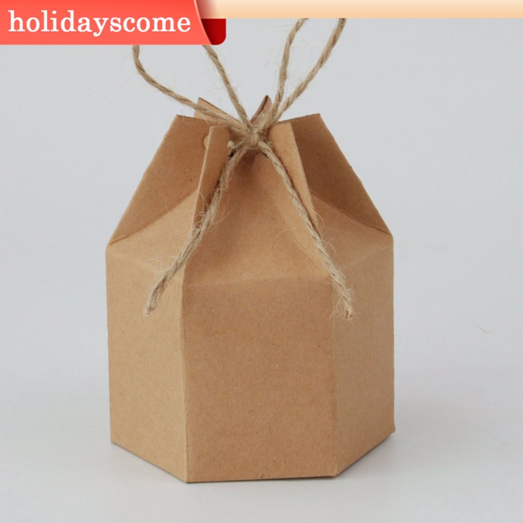 【Hclm】50 Pieces Gift Box Universal Exquisite Packaging Container ple ...