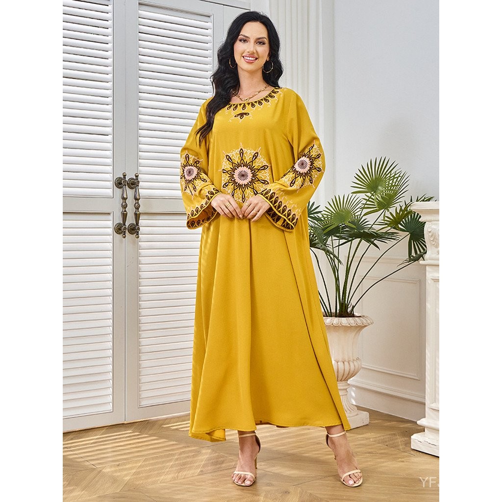 Muslim Women's Clothing Dubai Robe Middle Eastern abaya Women's ...
