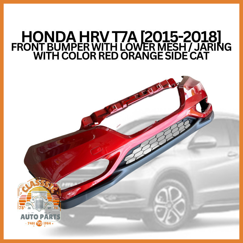 HONDA HRV T7A [2015-2018] FRONT BUMPER WITH LOWER MESH / JARING WITH ...
