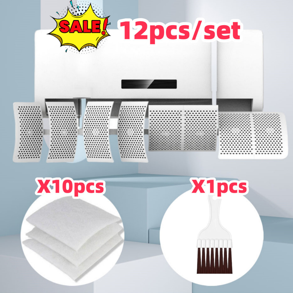 *Free Gift* 12pcs Aircond Deflector Aircond Windshield Board Adjustable ...