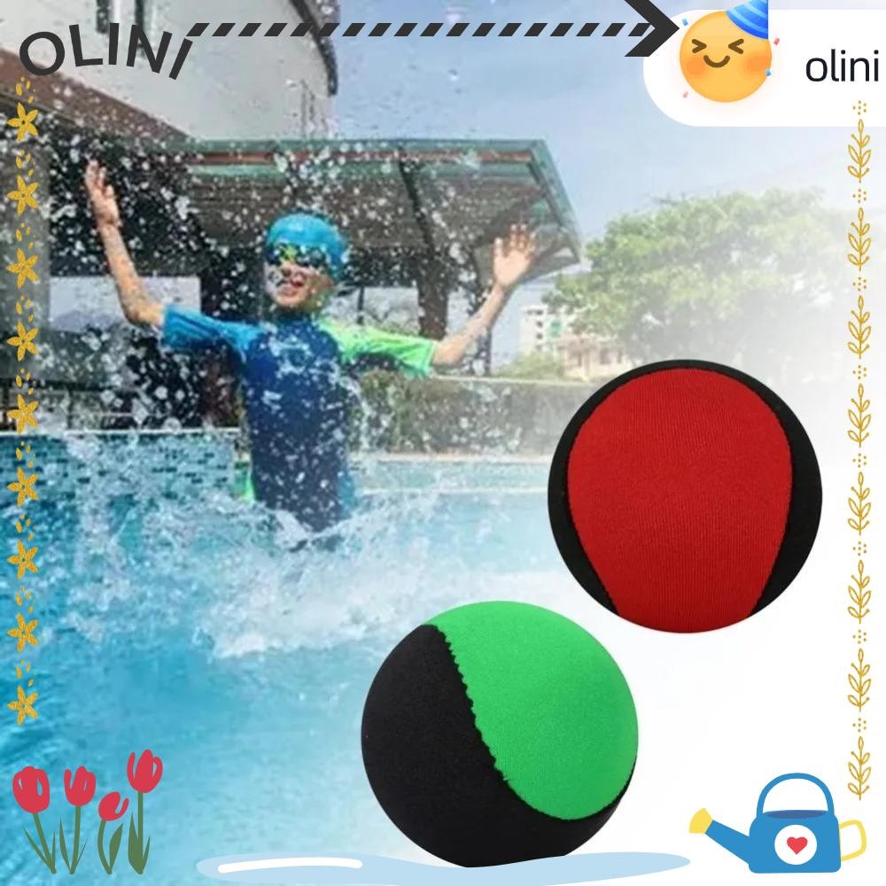 OLINI Ball, Water Bouncing TPR Elastic Ball, Squeezable Soft 5.5cm ...