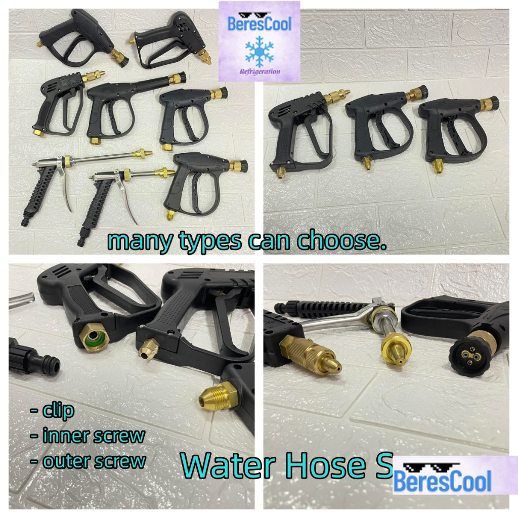 water hose sprayer water pump pipe squirt nozzle head spray accessories ...