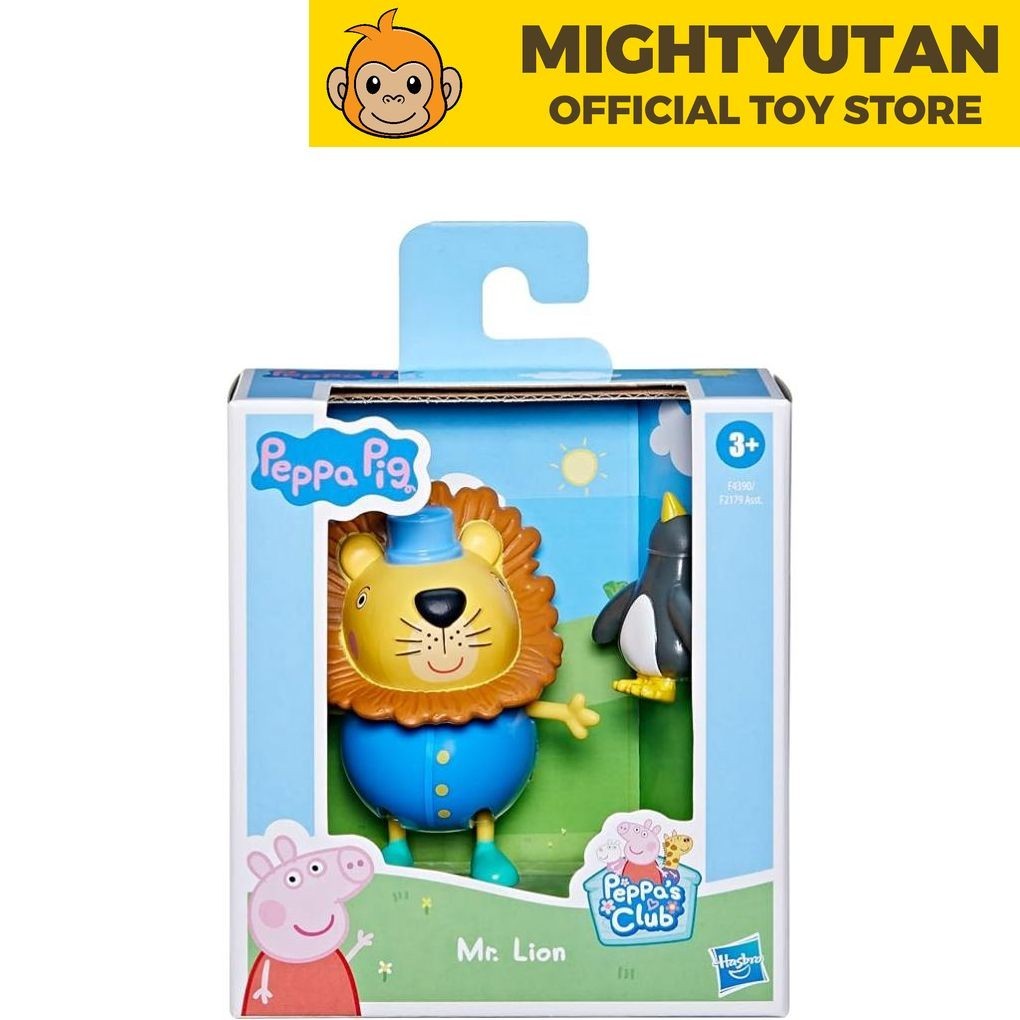 Peppa Pig Fun Friends Figure - Mr.Lion | Shopee Malaysia