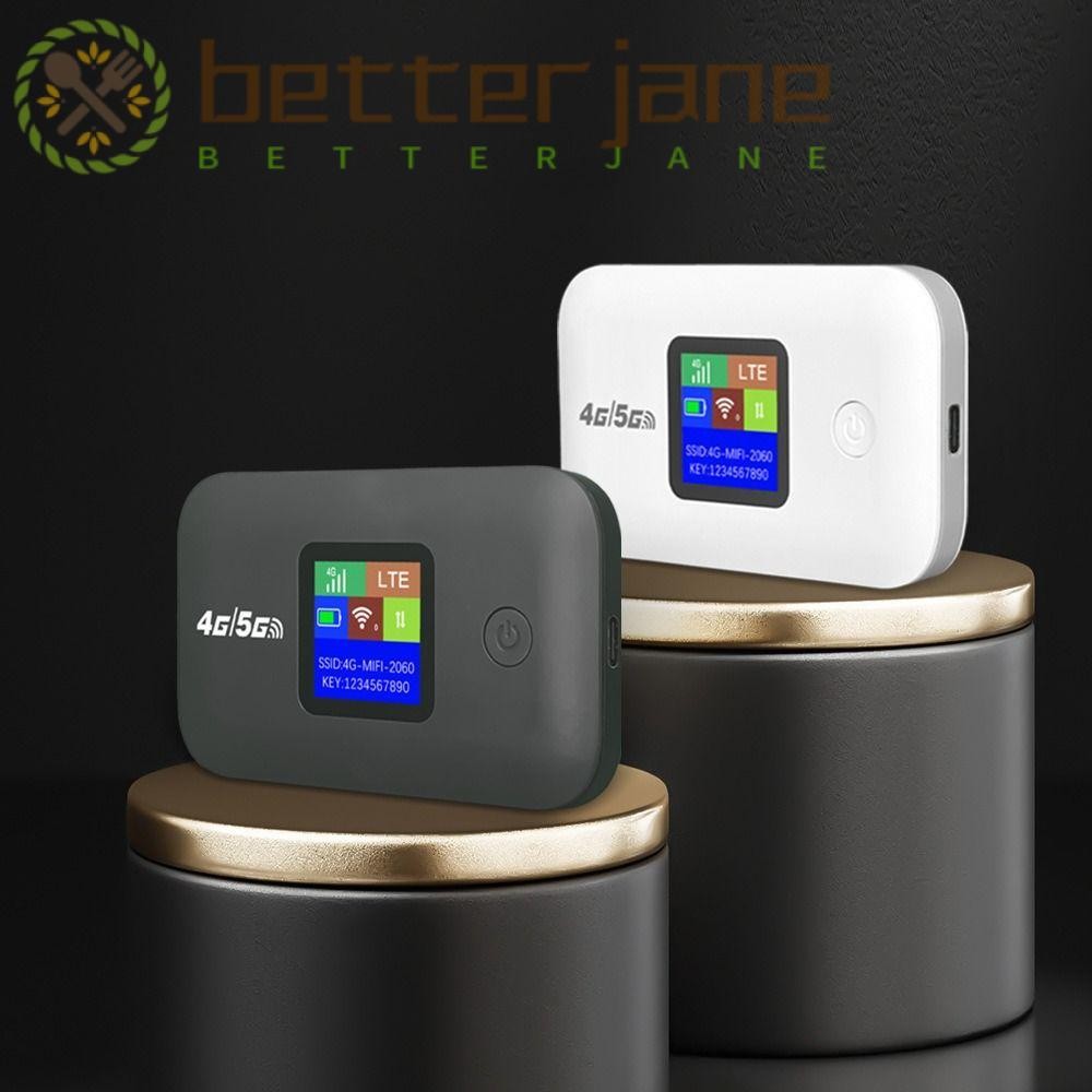 BETTER-JANE Pocket WIFI, 4G/5G Supports All SIM Cards Mobile WiFi ...
