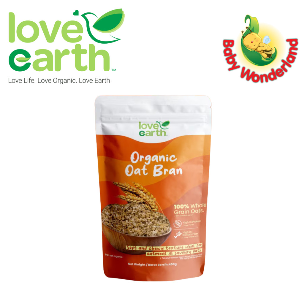 Love Earth Organic Oat Bran (400g) | Shopee Malaysia