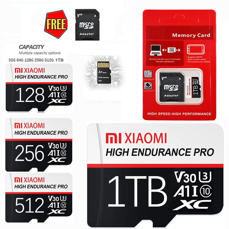 Xiaomi Ultra SD Memory Card Extreme Micro TF SD Card 128GB 64GB 256GB TF Card 1TB 512GB Class 10 ...