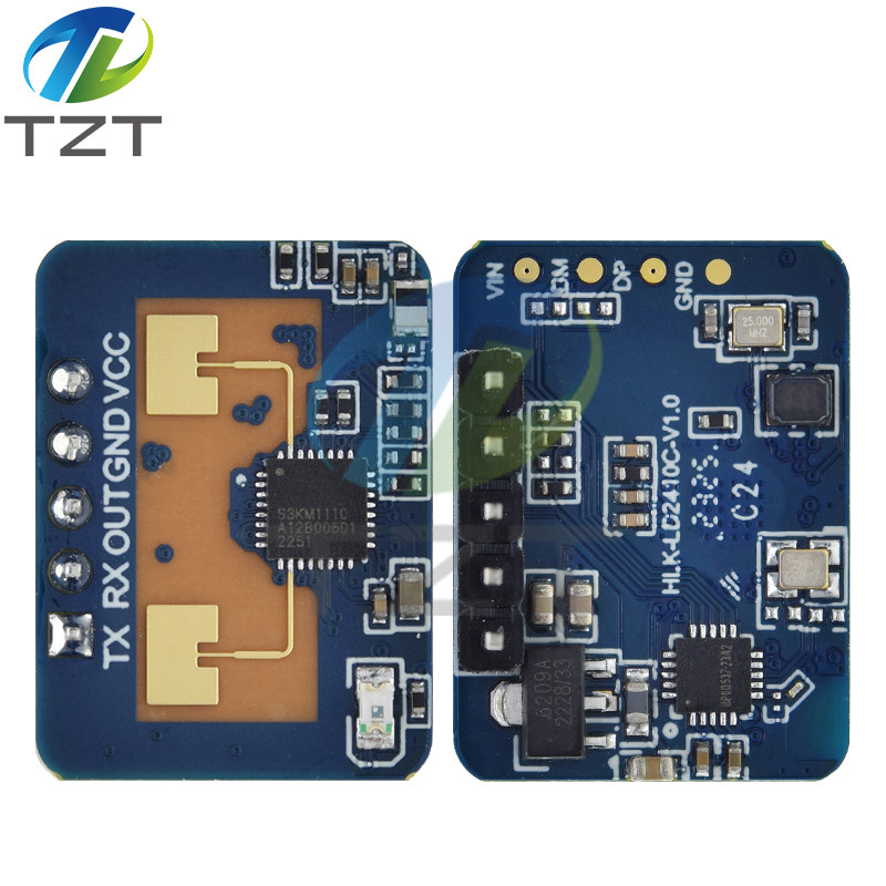 HLK-LD2410C 24G mmWave FMCW Millimeter Wave 5M Human Presence Status ...
