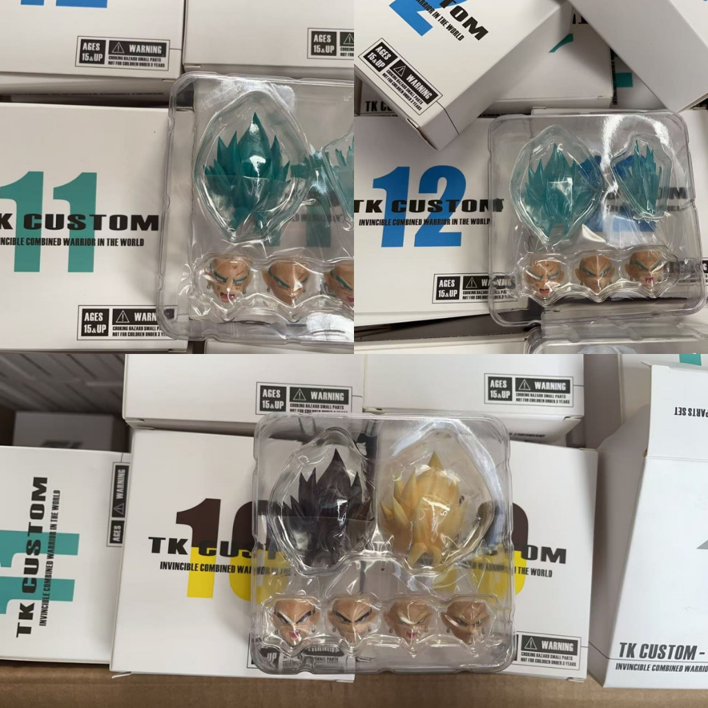 TK Super Blue Super Saiyan Normal Dragon Ball Vegito Head Sculpture ...