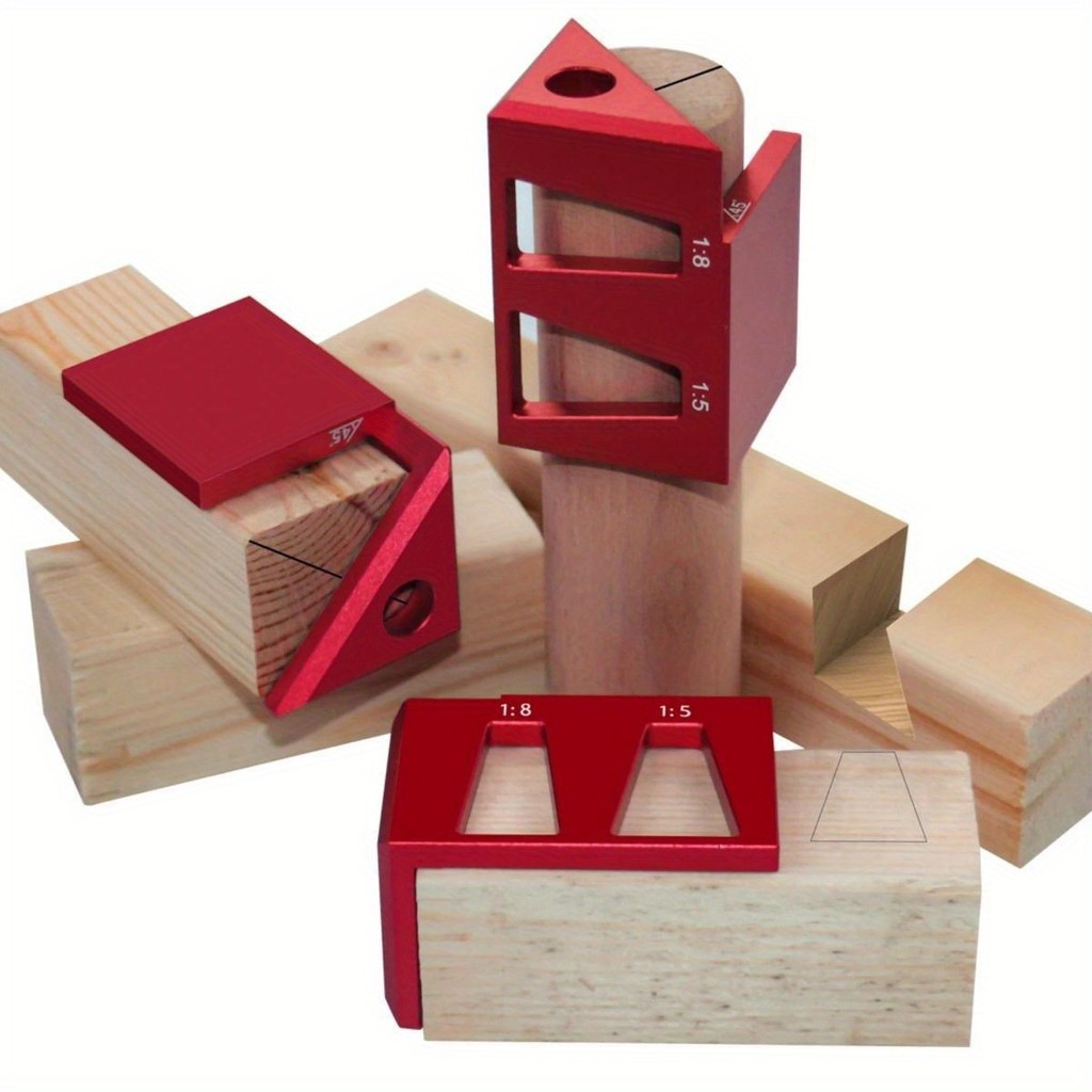 45/90 Degree Woodworking Right Angle Tenon Fixture-Aluminum Alloy ...