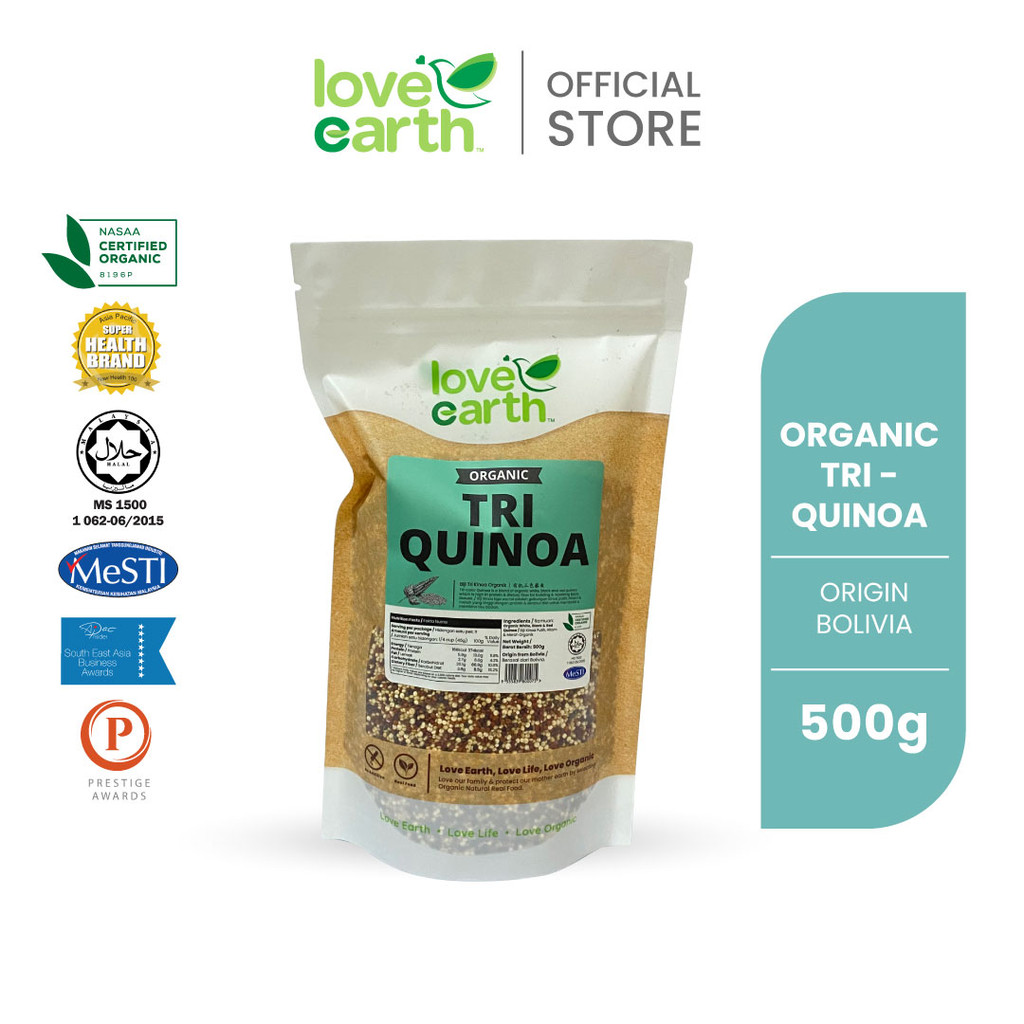 Organic Tri-Quinoa 500g | Shopee Malaysia