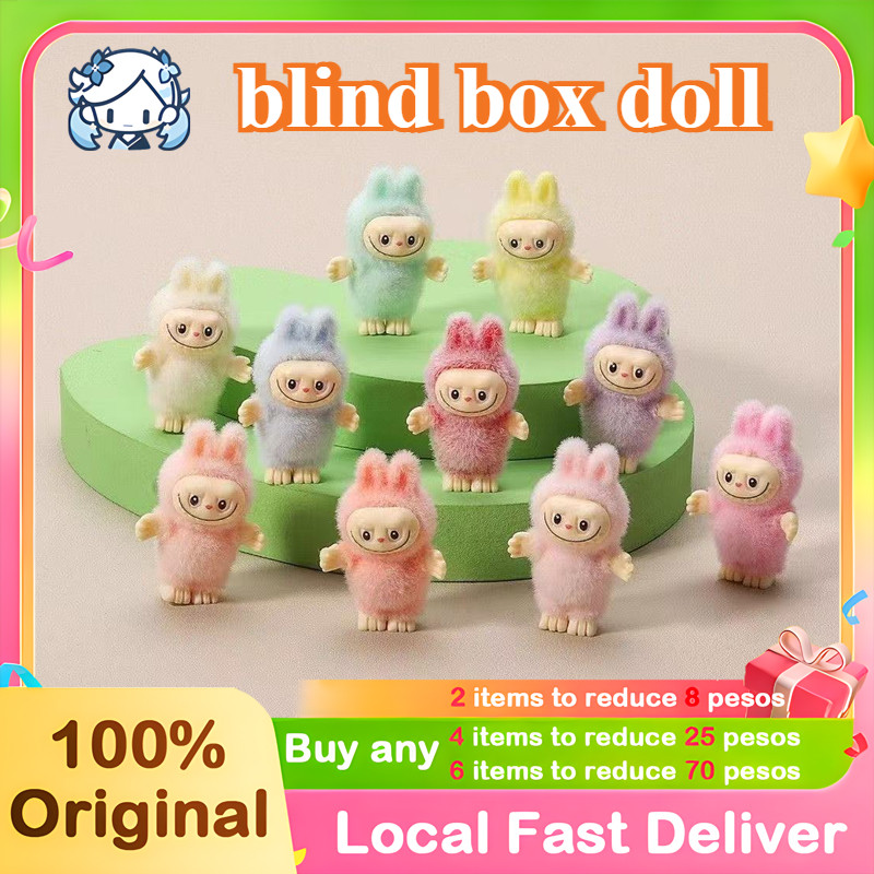labubu Doll Pendant blind box pvc tide small pendant Bubble Mart Labu ...