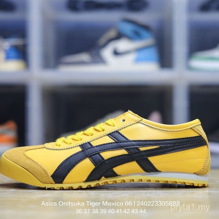 Onitsuka Tiger Nissan jenama lama klasik-harimau Mexico 66®Kasut kulit ...