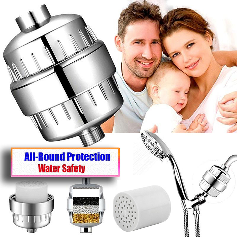 10-15 Stages Shower Water Filter To Remove Chlorine Fluoride Heavy ...