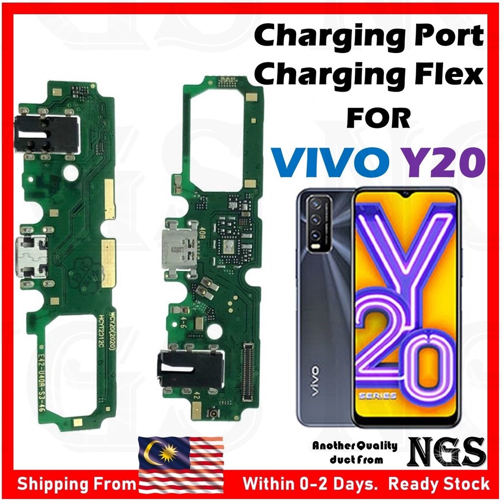 Charging Port Charging Flex Fit For VIVO Y20 (2020) V2029 V2029_PK with ...