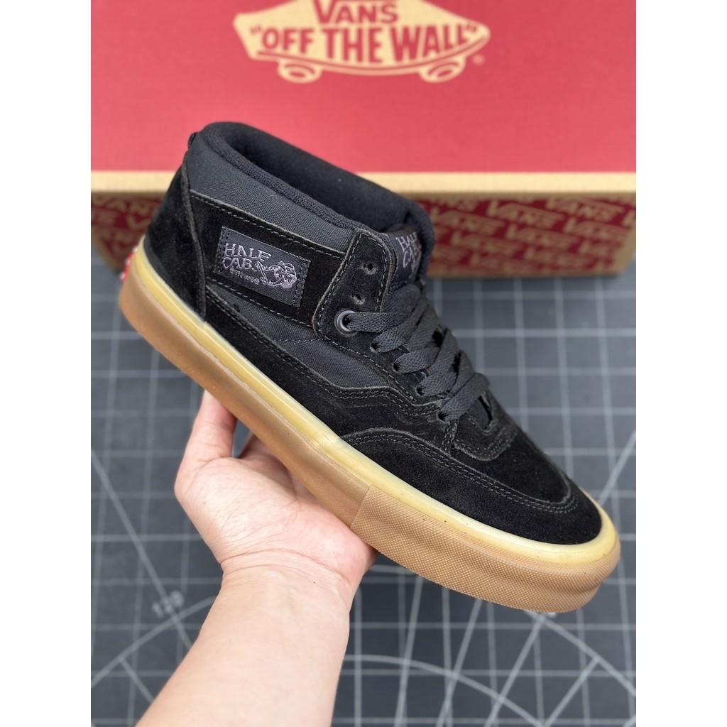 Vans Pro Skate Half Cab "Black/Gram" Haf Series Professional Classic ...