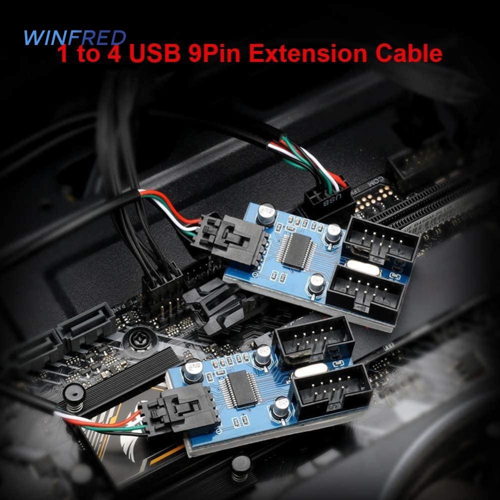 30cm Motherboard USB 9 Pin Header Extension Splitter Cable HUB ...