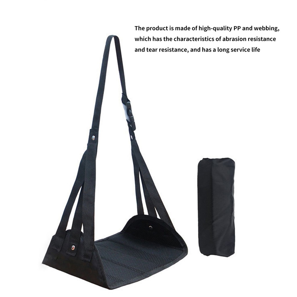 Portable Travel Leg Hammock Footrest Reduce Swelling for Flight Train ...