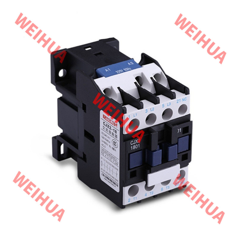 LC1D AC Contactor CJX2-1801 18A NC 3-Phase DIN Rail Mount Electric Power Contactor 24V 36V 110V ...