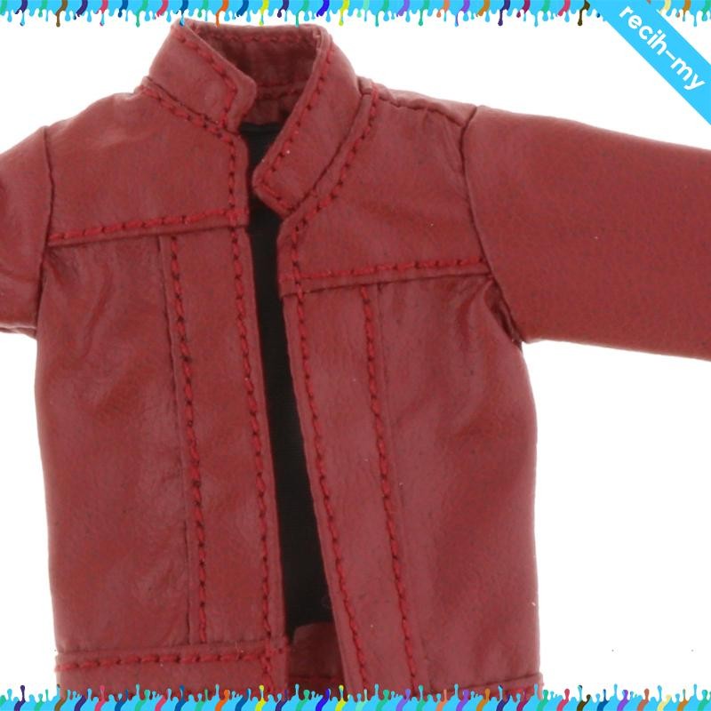[RecihMY] 1:12 Scale Women's Coat Female Figure Jacket Costume Stylish ...