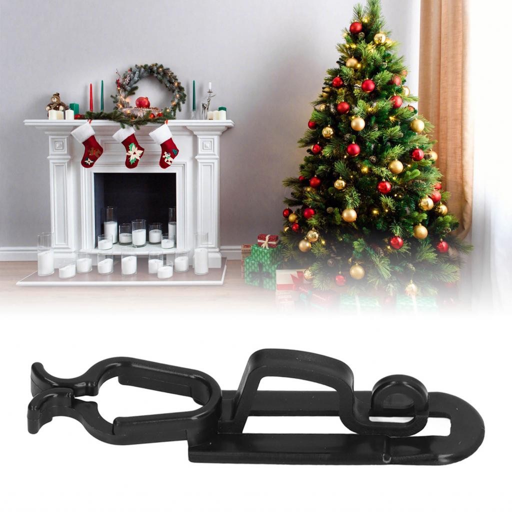 Forest Christmas Light Clips Tree Decoration 60 Pcs Roof Easy ...